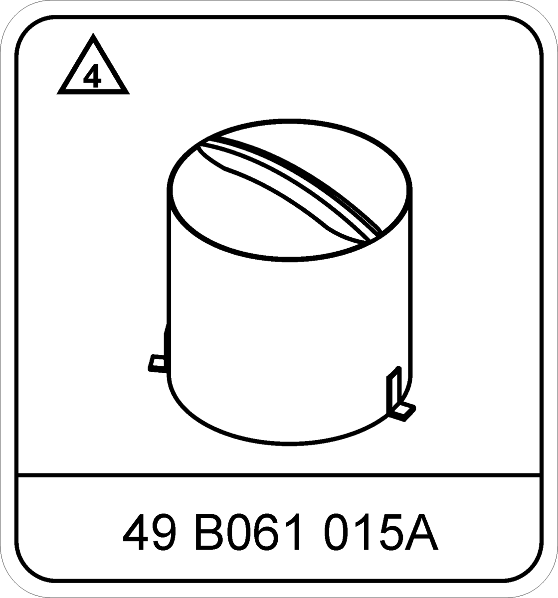 Holder 49 B061 015a Werner Weitner Gmbh