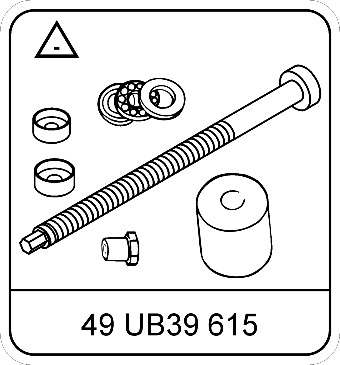 Replacer Set - 49 UB39 615 - Werner Weitner GmbH